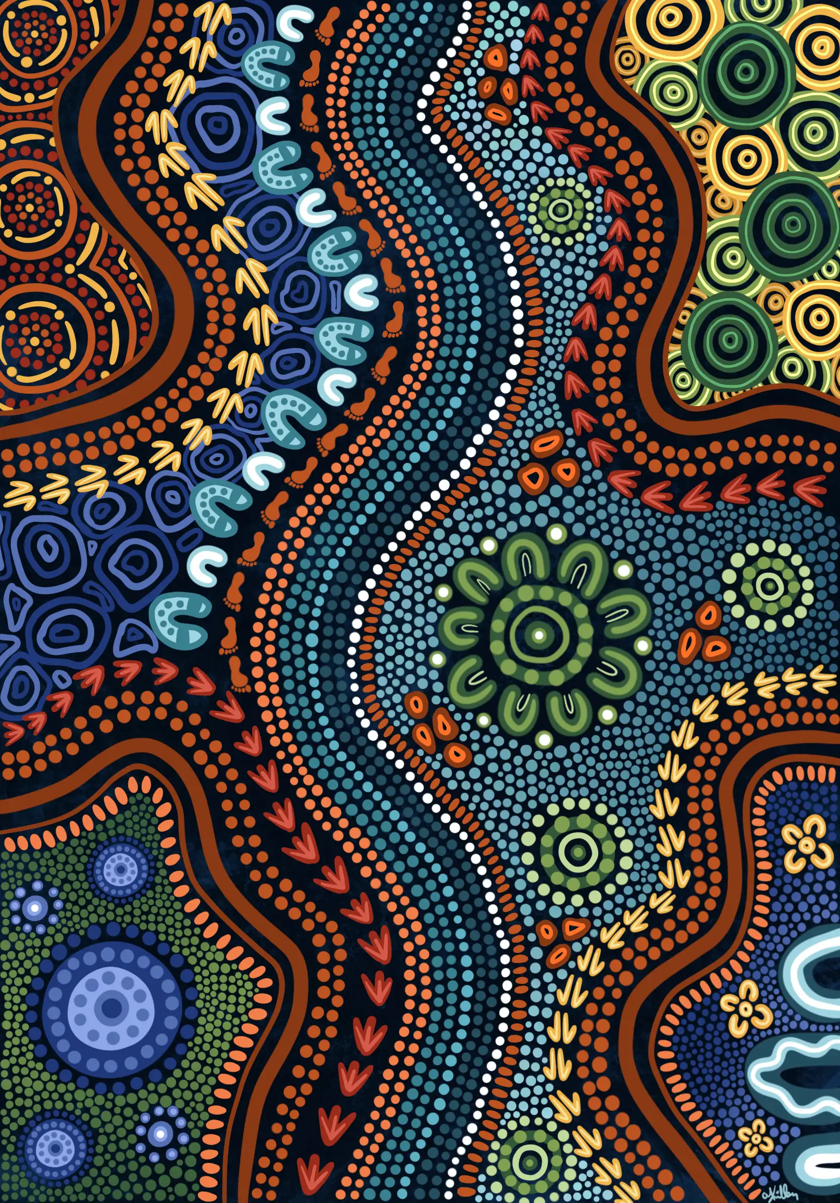 New Aboriginal artwork strengthens cultural connection in clinical ...